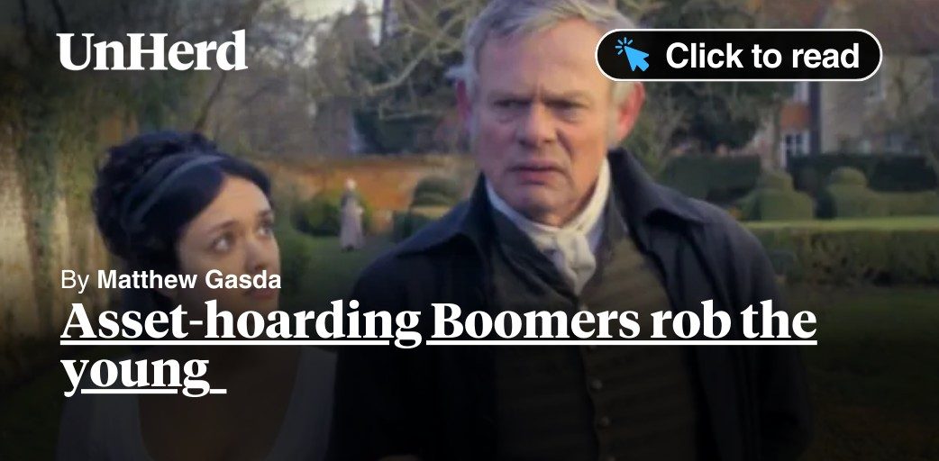 Asset-hoarding boomers rob the young